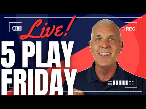 Let's Look at Plays! | 5 PLAY FRIDAY LIVE!