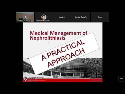 UW Urology Grand Rounds: Medical Management of Urolithiasis – 1/3/2023