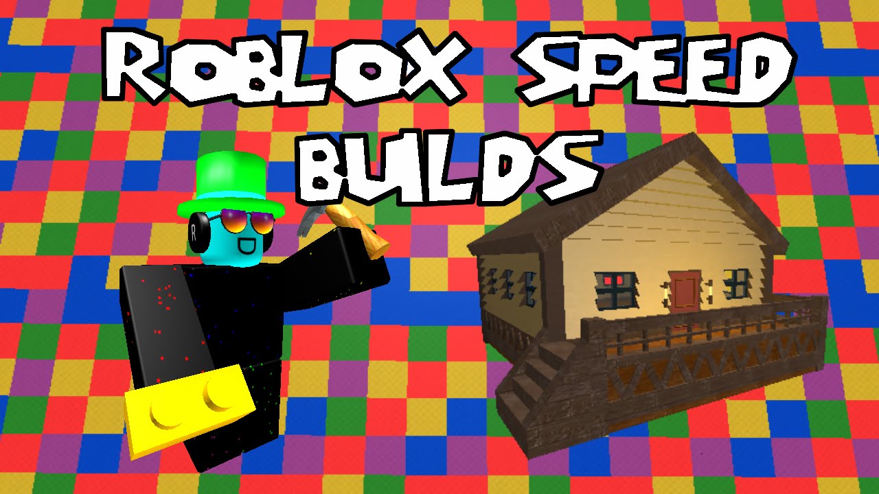 Roblox Speed Build - Log Cabin