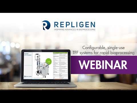 Configurable, single-use KrosFlo TFF systems for rapid downstream bioprocessing