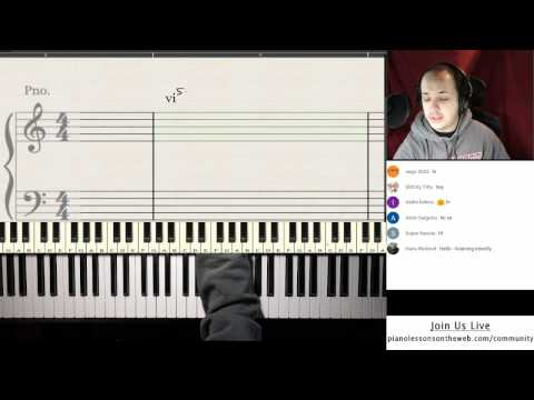 Figured Bass Notation and How to Sit at the Piano - Live Stream February 15th