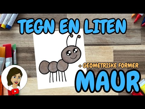 Tur barn tegning - Hvordan tegne