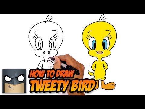 How to Draw Tweety Bird | Step-by-Step Tutorial | Jody Finney
