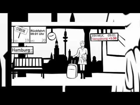 Video: Notfall-Fahrplan der Deutschen Bahn