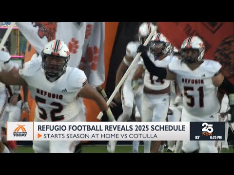 Refugio Football reveals their 2025-2026 football schedule