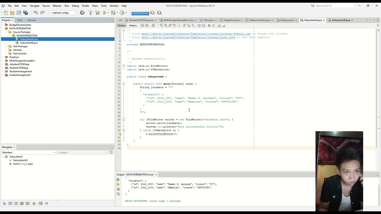 Integrative programming & technologies  Lab 1