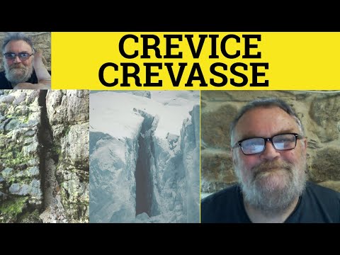 🔵 Crevice vs Crevasse Meaning Crevasse or Crevice Examples Crevice or Crevasse Definition Difference