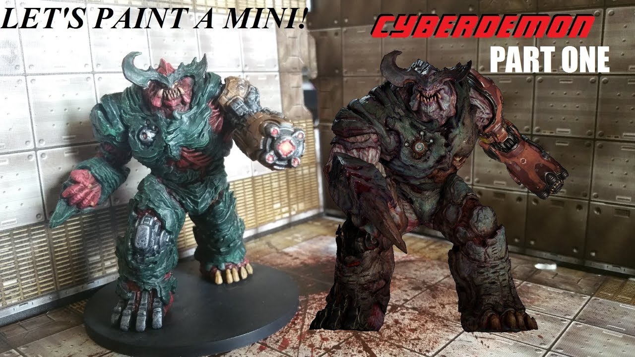 Let's Paint a Mini: Cyberdemon (Part 1)
