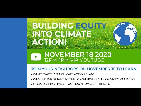 Building Equity into Climate Action: Sacramento CAP Forum