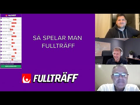 Så spelar man Fullträff från Svenska Spel