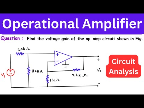 Find the voltage gain of the op-amp circuit shown in Fig | Operational Amplifier