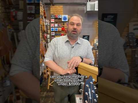 A great small body guitar under $1000!!! #guitar #acousticguitar #smallbodyguitar #theacousticshoppe