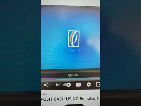 HOW TO DEPOSIT CASH USING Emirates NBD MACHINE?