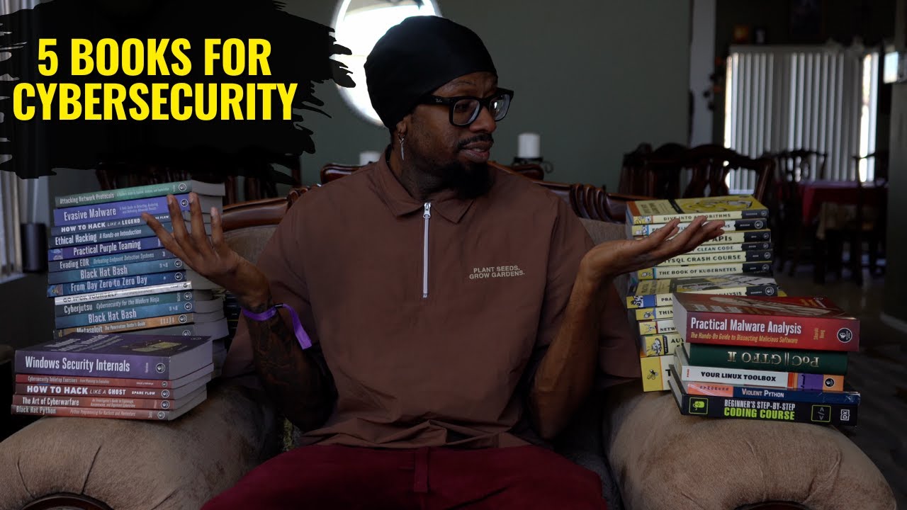If You’re New to Cybersecurity, Read THESE 5 Books