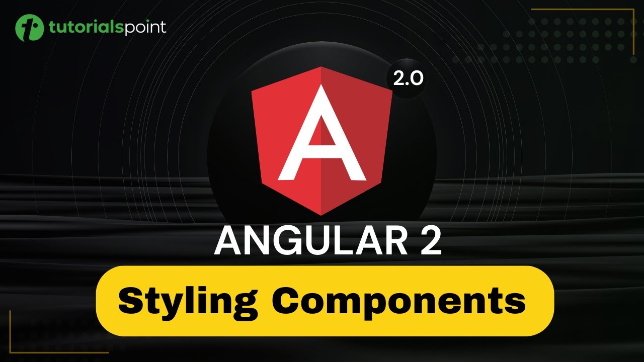 Angular 2 Styling Components | Angular 2 Training | Tutorialspoint