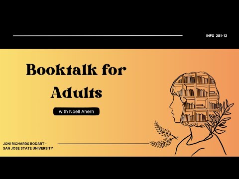 Booktalk for Adults - Info 281-12 (Book Club Edition)