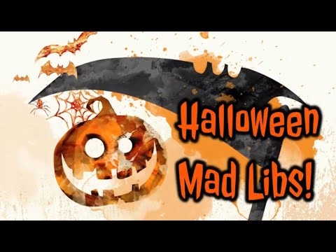 Haunted Halloween Mad Libs! π»