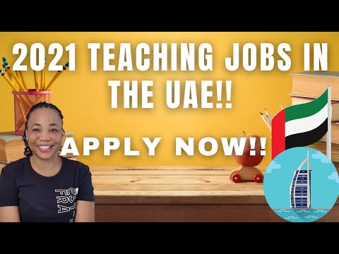 Teaching VACANCIES in SHARJAH || URGENT 2021 JOBS |Direct Names and LINKS for SCHOOLS #sharjah #UAE