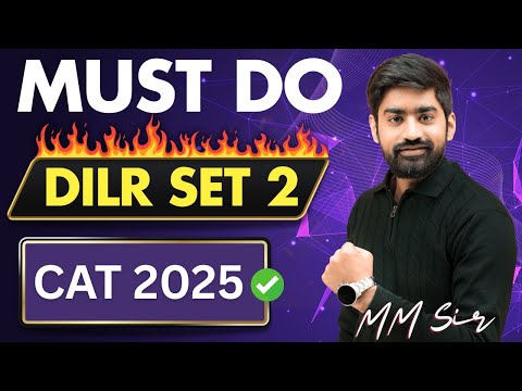 🔥 Must-Do DILR Sets for CAT 2025 | Crack CAT LRDI