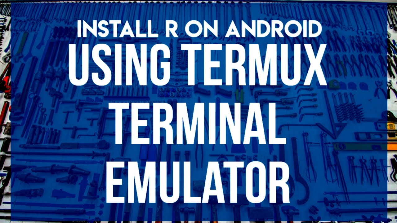 Install R on Android using Termux Terminal Emulator