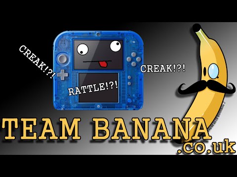 Nintendo 2DS Side Creak Rattle Fix - Silent Housing Tutorial - Boonana J