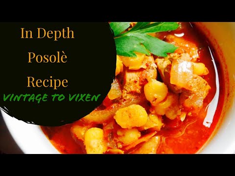 How To Make Posolè - Menudo | Cooking With VintageToVixen