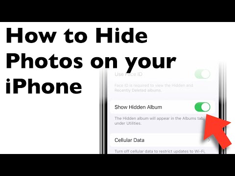 How to Hide Photos on your iPhone using the Hidden Folder