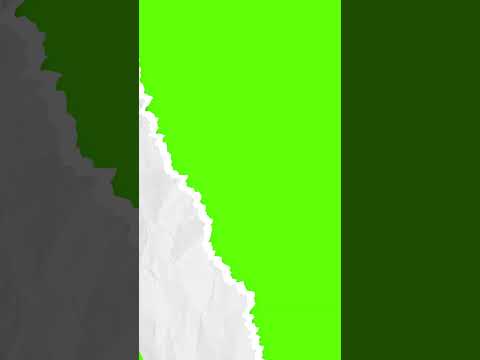 Green Screen Ripped Paper Background Animated Video Loop | Copyright-Free | Full HD
