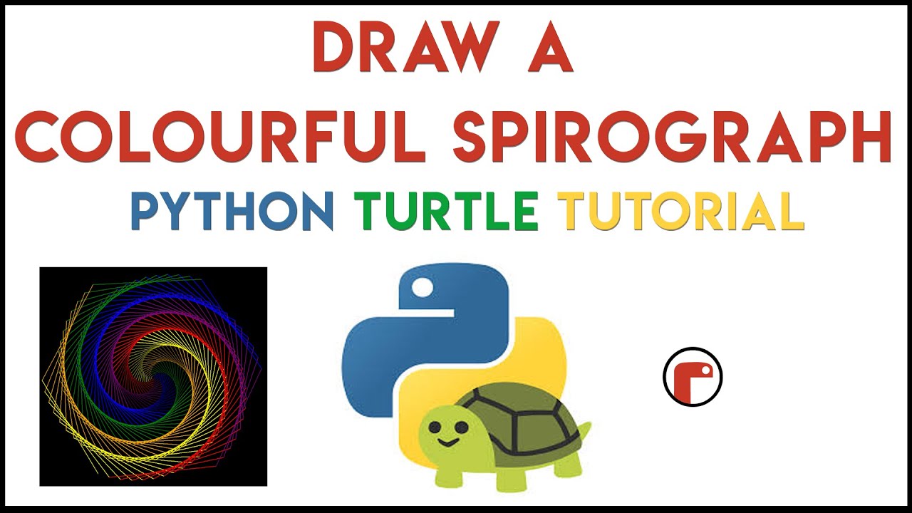 Python Turtle - Colourful Spirograph Tutorial