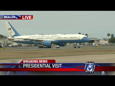 President Trump visit to McAllen, Texas