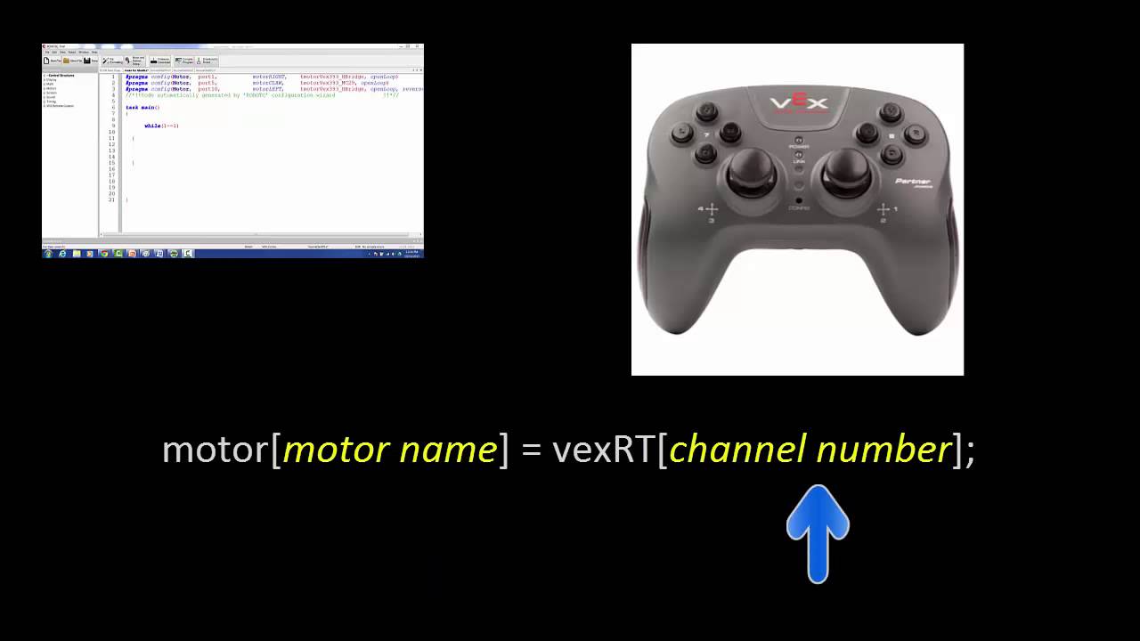VEX Remote Control Programming Tutorial Video