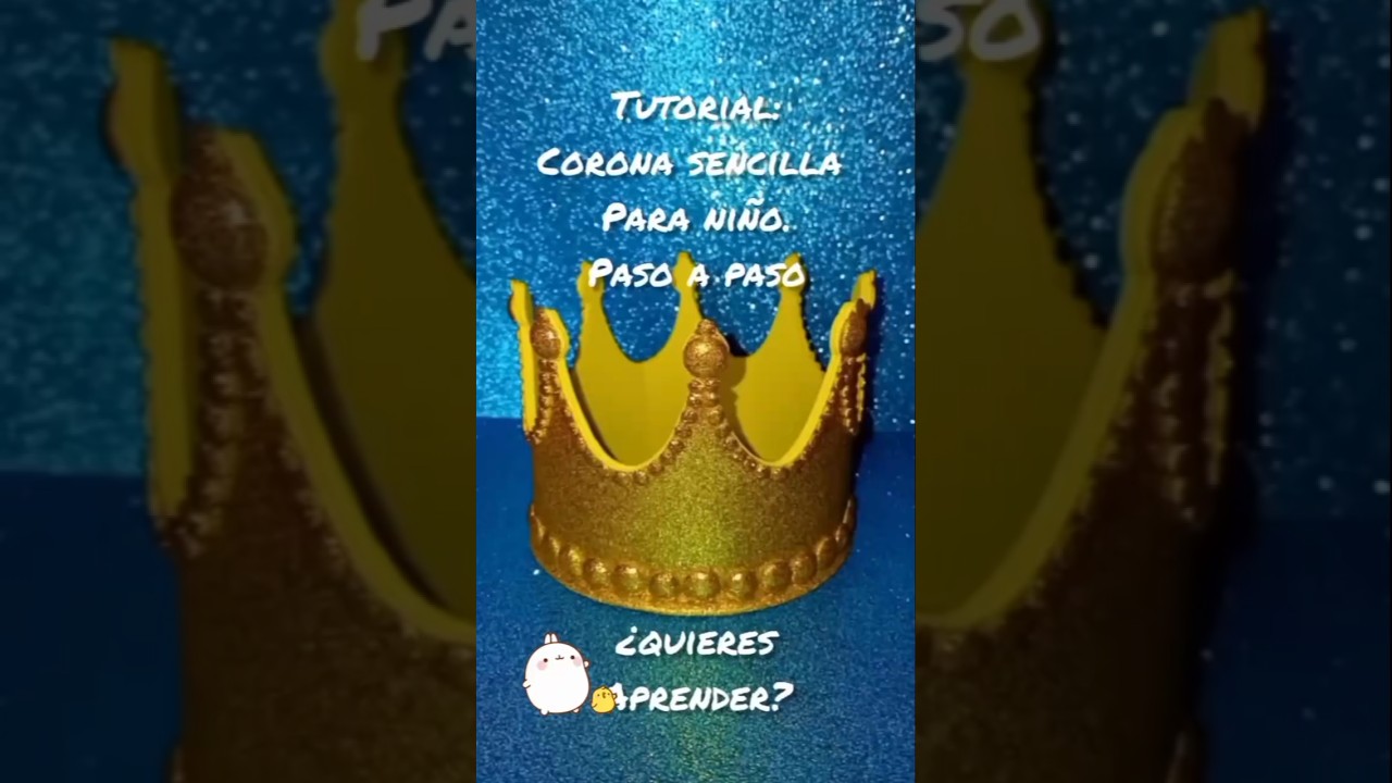 ✨Tutorial: Cómo hacer una corona. Paso a paso.