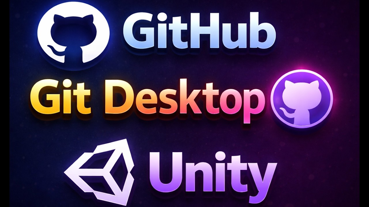 How to Setup GitHub, Git Desktop & Unity (Also works with existing Projects)