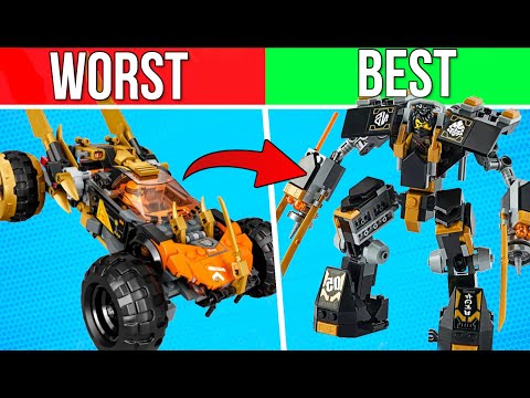 LEGO Ninjago: Ranking Cole's Sets | (Worst to Best!)