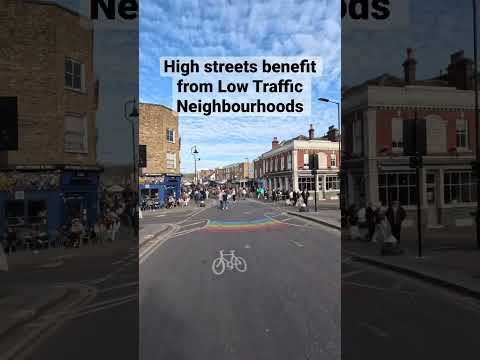 High streets benefit from Low Traffic Neighbourhoods