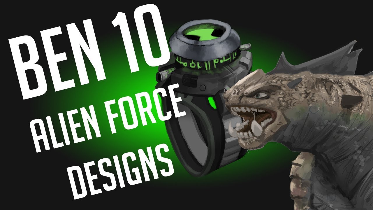 Ben 10 Alien Force Design Speedpaints Episode 1 (Discontinued)
