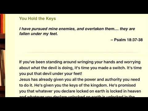 YOU HOLD THE KEYS