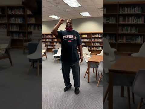 Kenneth “Catfish” Caldwell from J.T. Alton Middle School Blesses Joel Katte With a New Nickname!