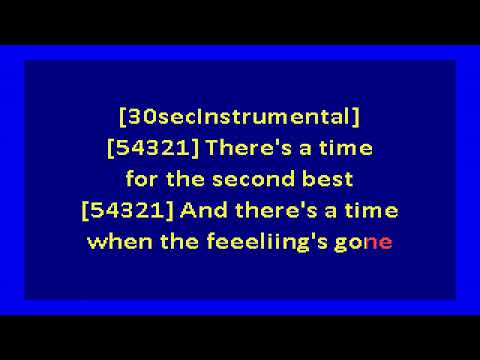 Kills- Future Starts Slow (karaoke)