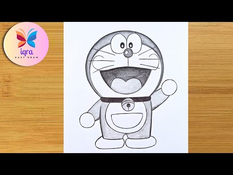 How to Draw Doraemon Easy Step-by-Step || Pencil Sketch Drawing For Beginners || Doraemon Drawing