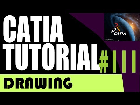 111 CATIA drawing Tutorial: Roughness Tool Video Lecture - Learning CATIA: For Beginners ...