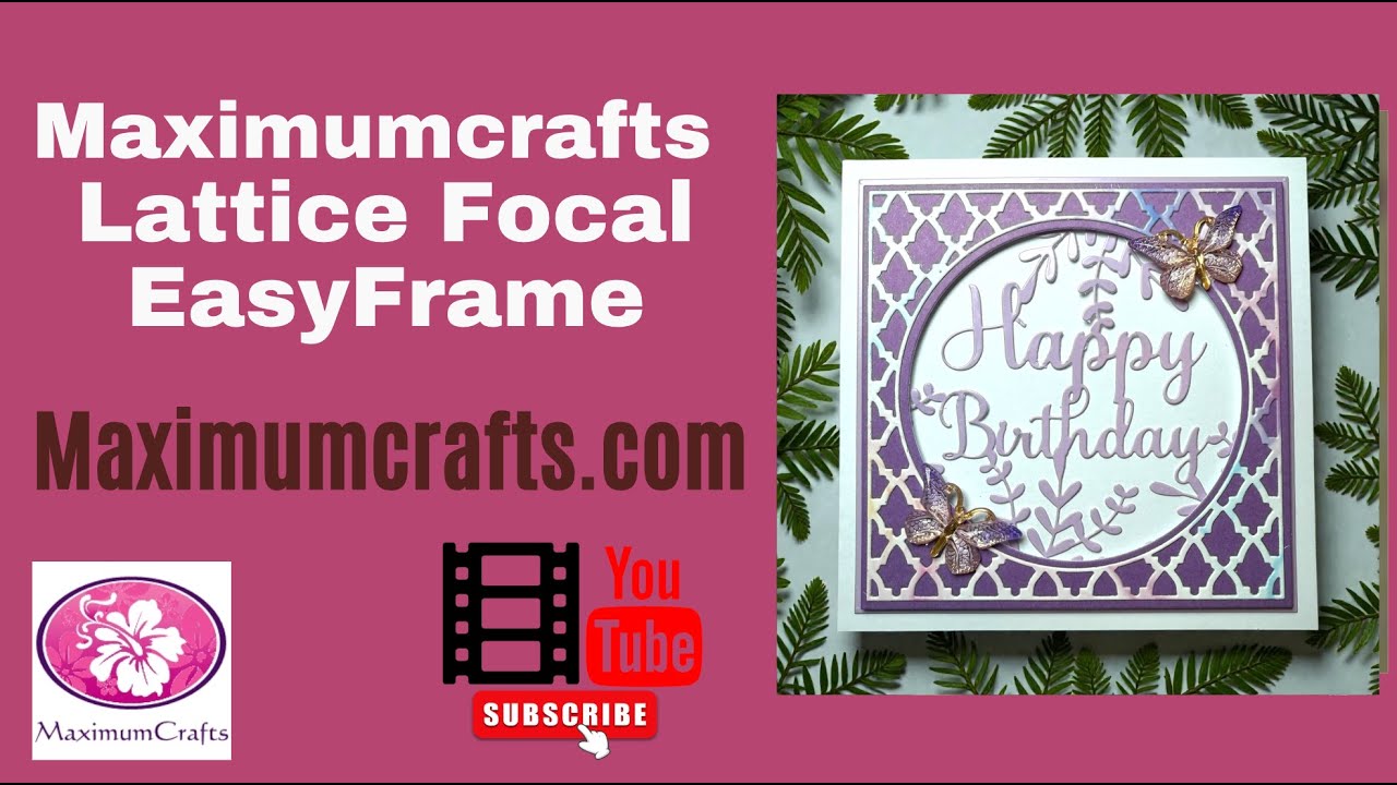 Maximumcrafts Lattice Focal EasyFrame