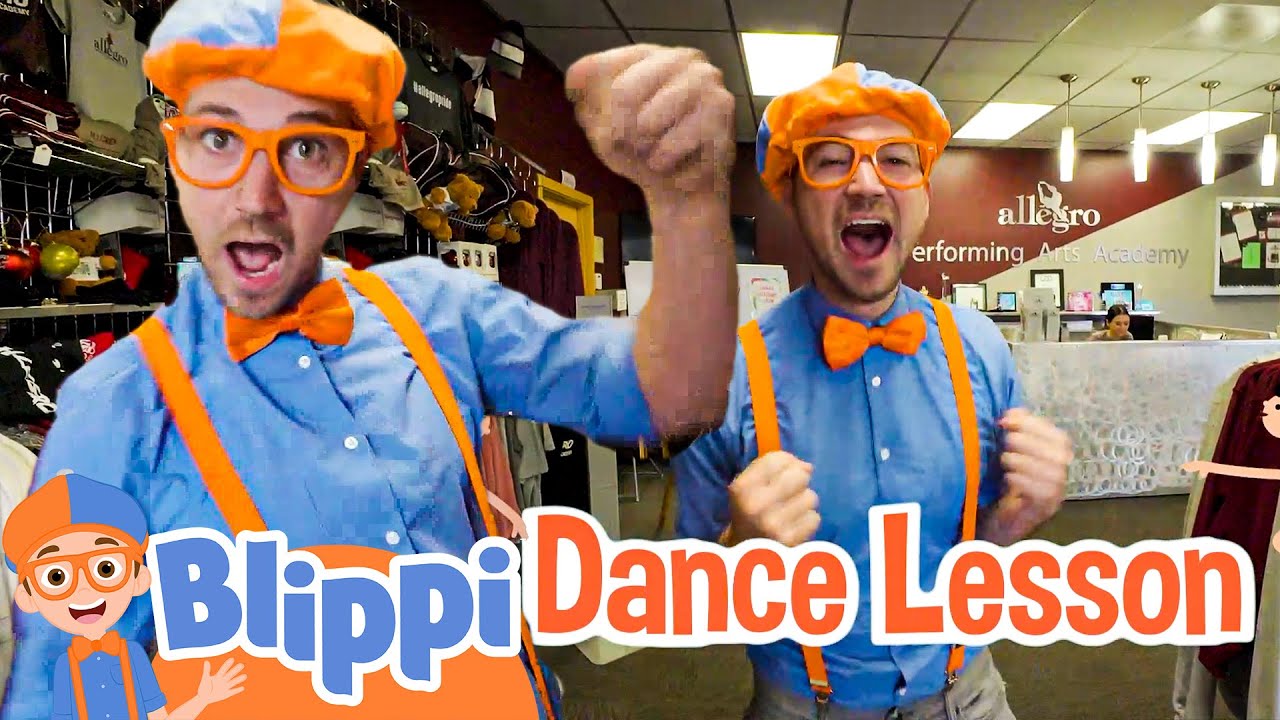 Shall we dance?? Move and Dance with Blippi - Learn To Dance | Kids TV Shows | Cartoons For Kids