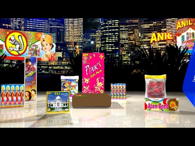 Anil Crackers Gift Boxes - Magizhchi Diwali Gift Pack Crackers ...