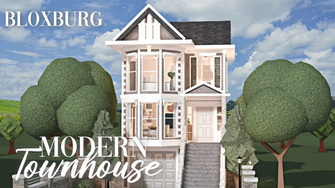 Roblox Bloxburg - Modern Townhouse - Minami Oroi