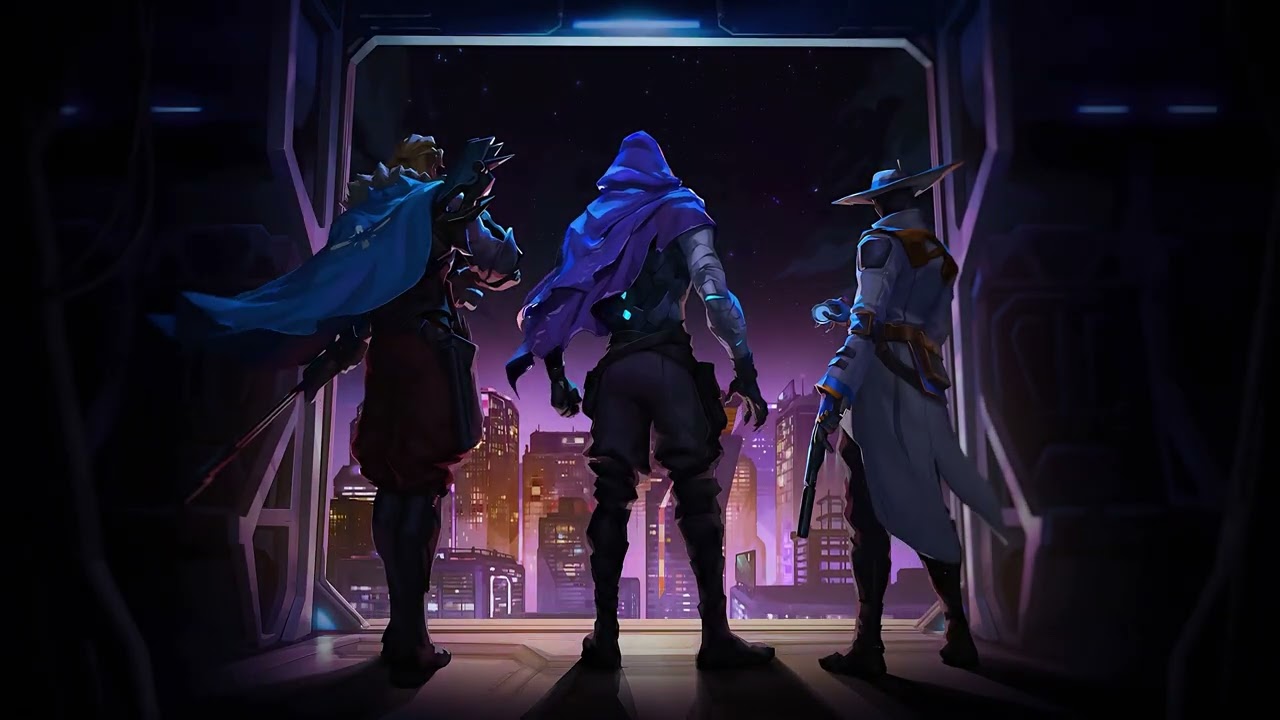 Cypher X Omen X Sova Valorant Live Wallpaper