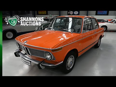 1972 BMW 2002 Manual Coupe - 2023 Shannons Autumn Timed Online Auction