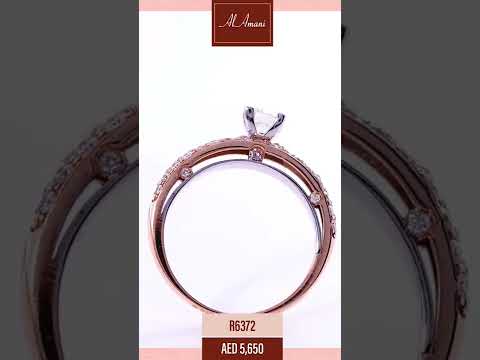 Luxury Solitaire Ring from Al Amani Jewellery - Dubai