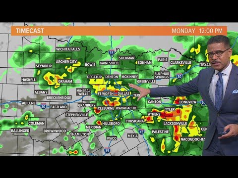 DFW weather: Tracking flood warnings, heavy rain