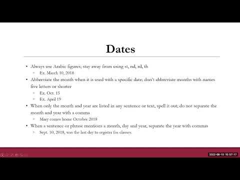 AP Style Workshop